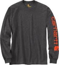 CARHARTT WORKWEAR LONG-SLEEVE GRAPHIC LOGO T-SHIRT | West CARHARTT WORKWEAR LONG-SLEEVE GRAPHIC LOGO T-SHIRT | West